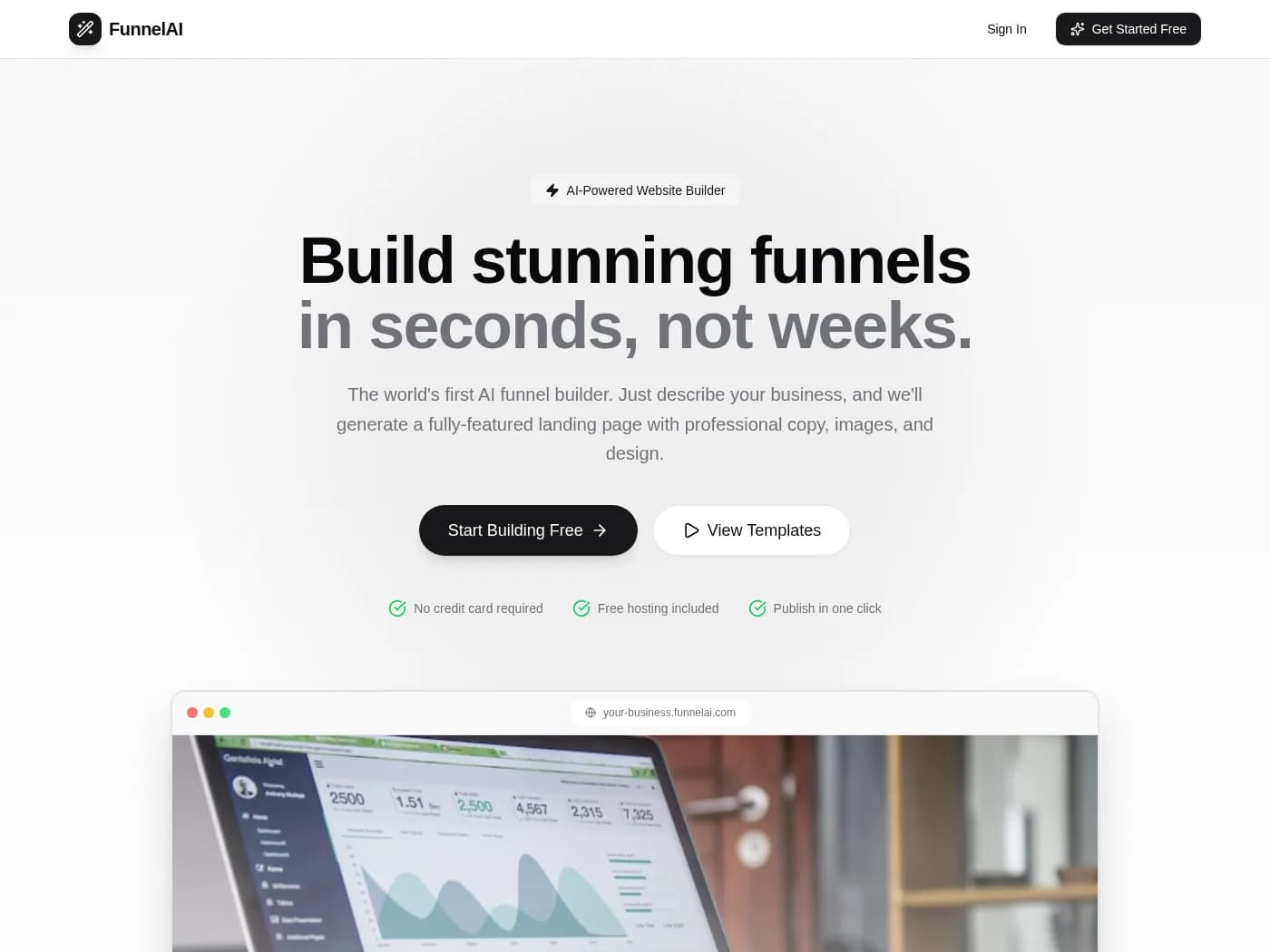 AI Funnel Builder