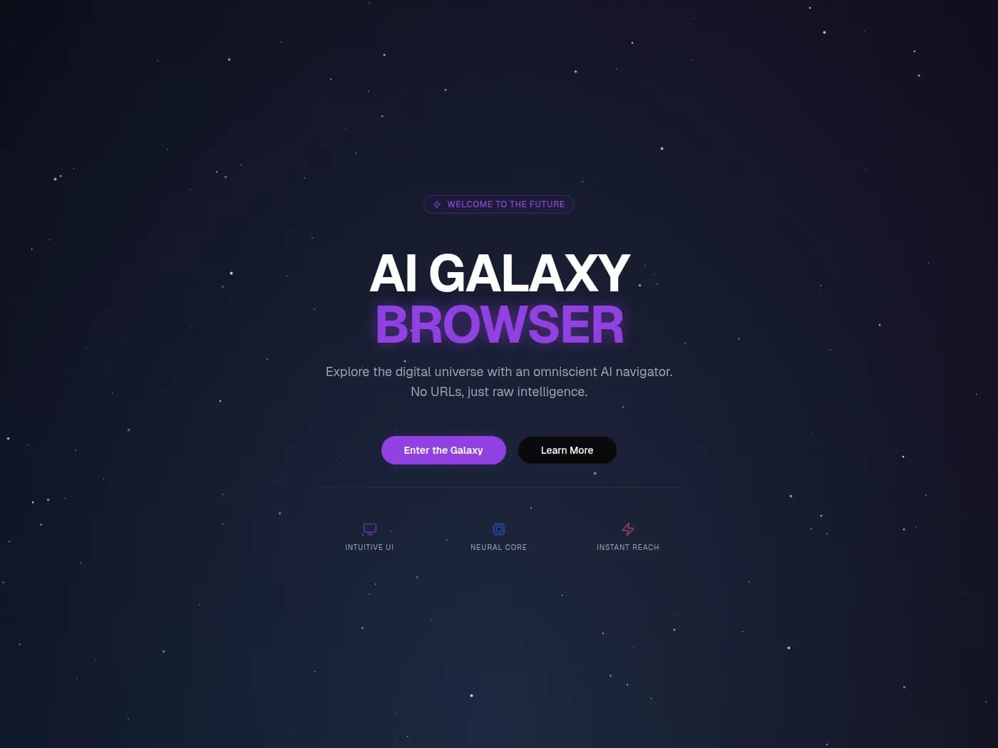 AI Galaxy Browser