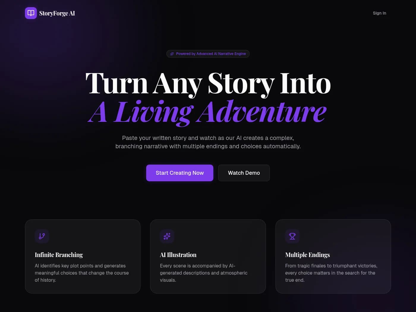 AI Story Game Builder