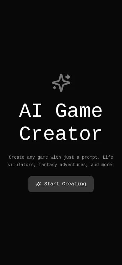 AI Game Creator