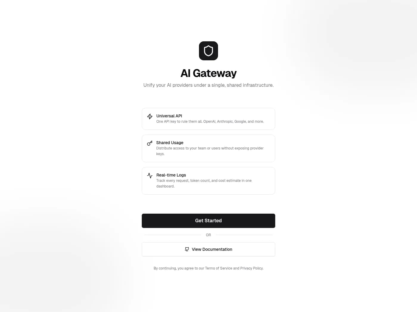 Unified AI Gateway