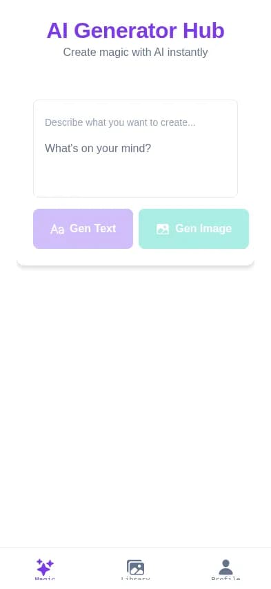 AI Generator Hub