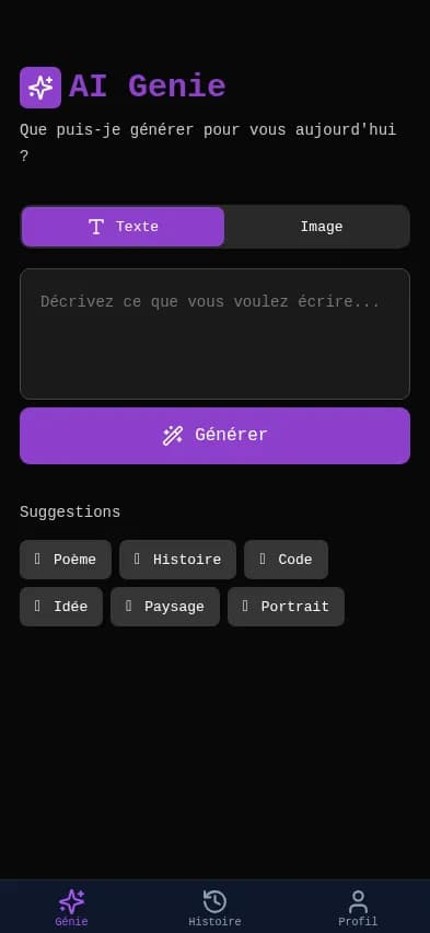 AI Genie App