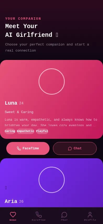 AI Girlfriend Companion