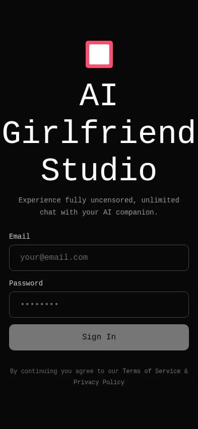 AI Girlfriend Studio
