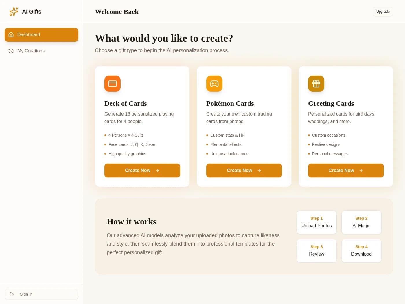 Personalized AI Gifts