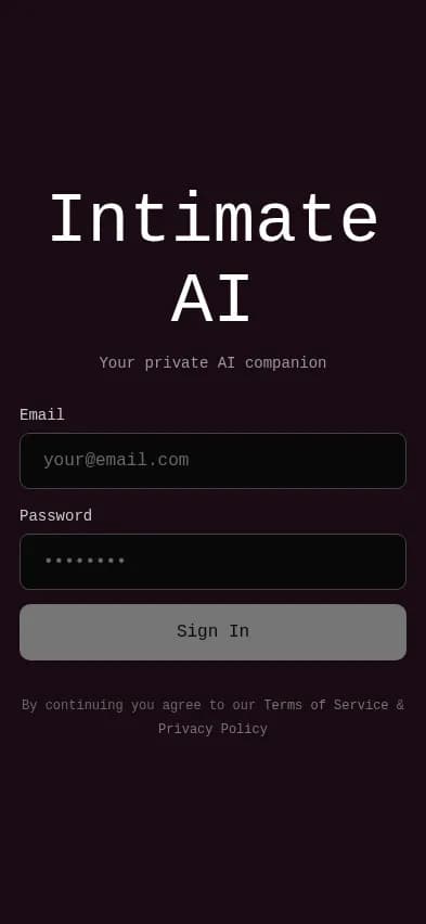 Intimate AI Girlfriend