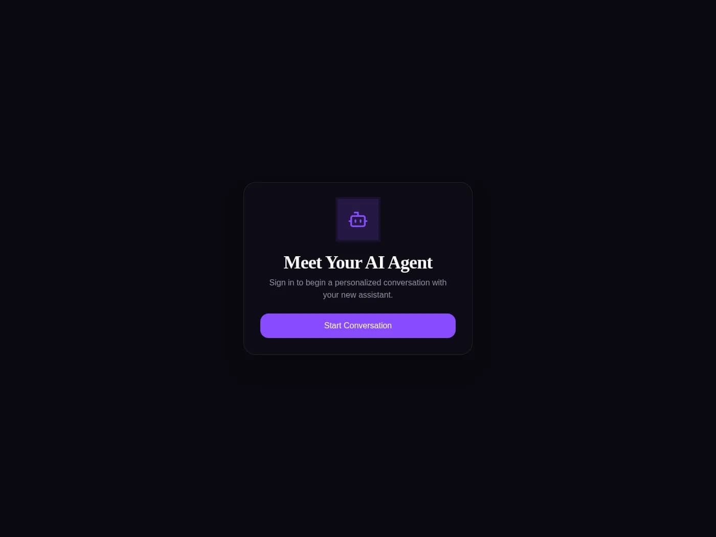 AI Greeting Agent