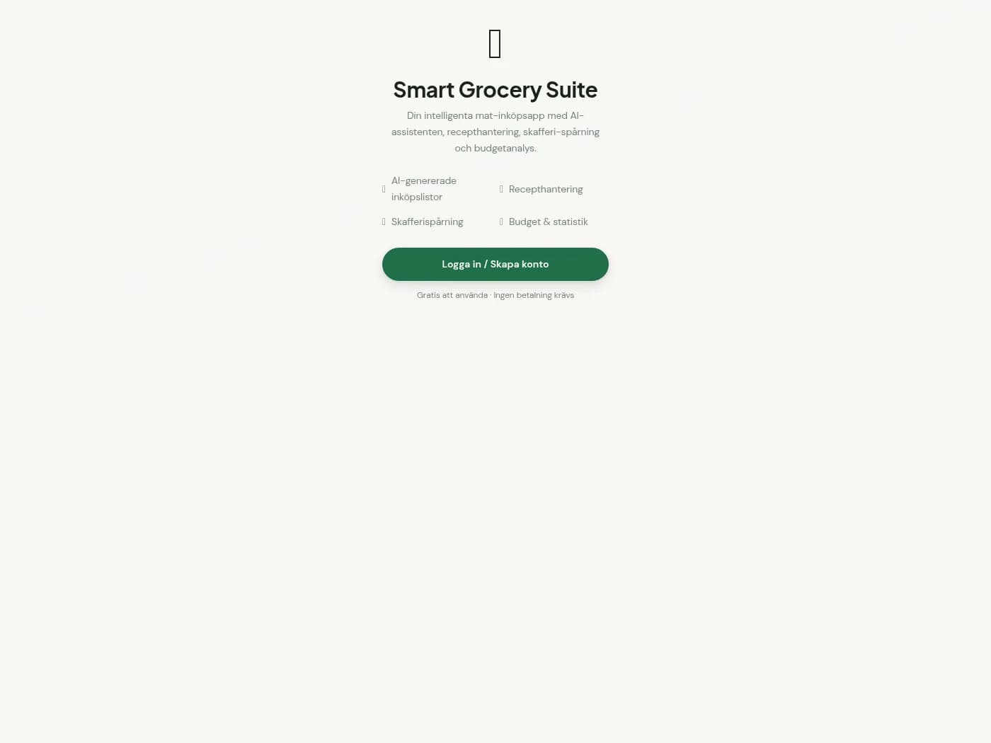 Smart Grocery Suite