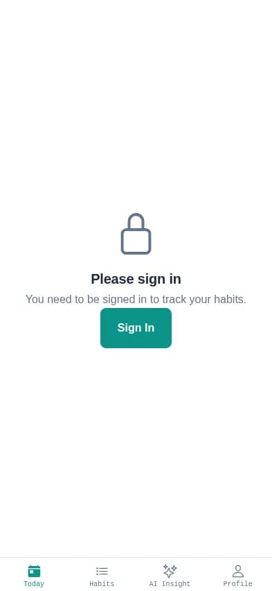 AI Habit Tracker