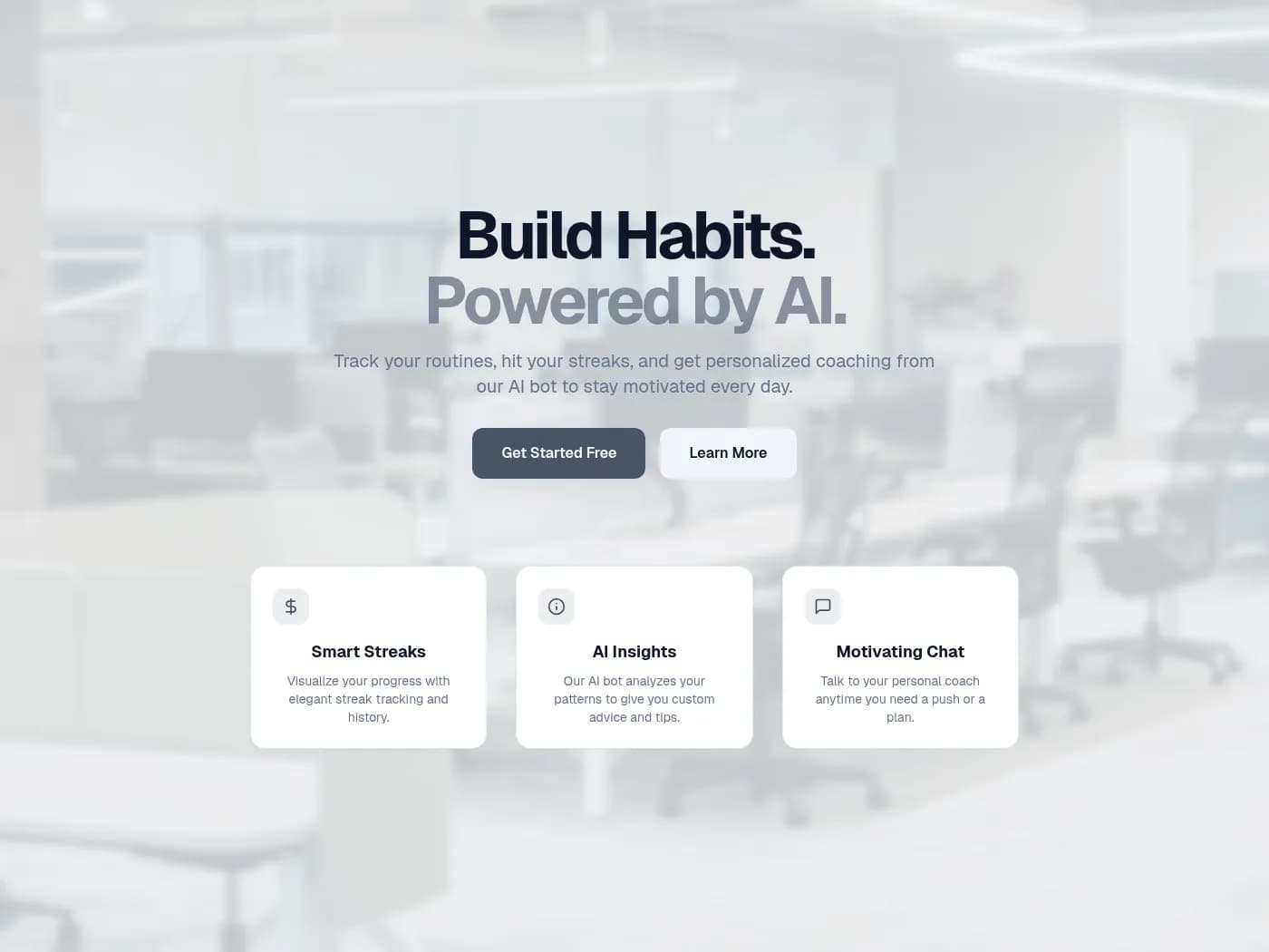 AI Habit Tracker