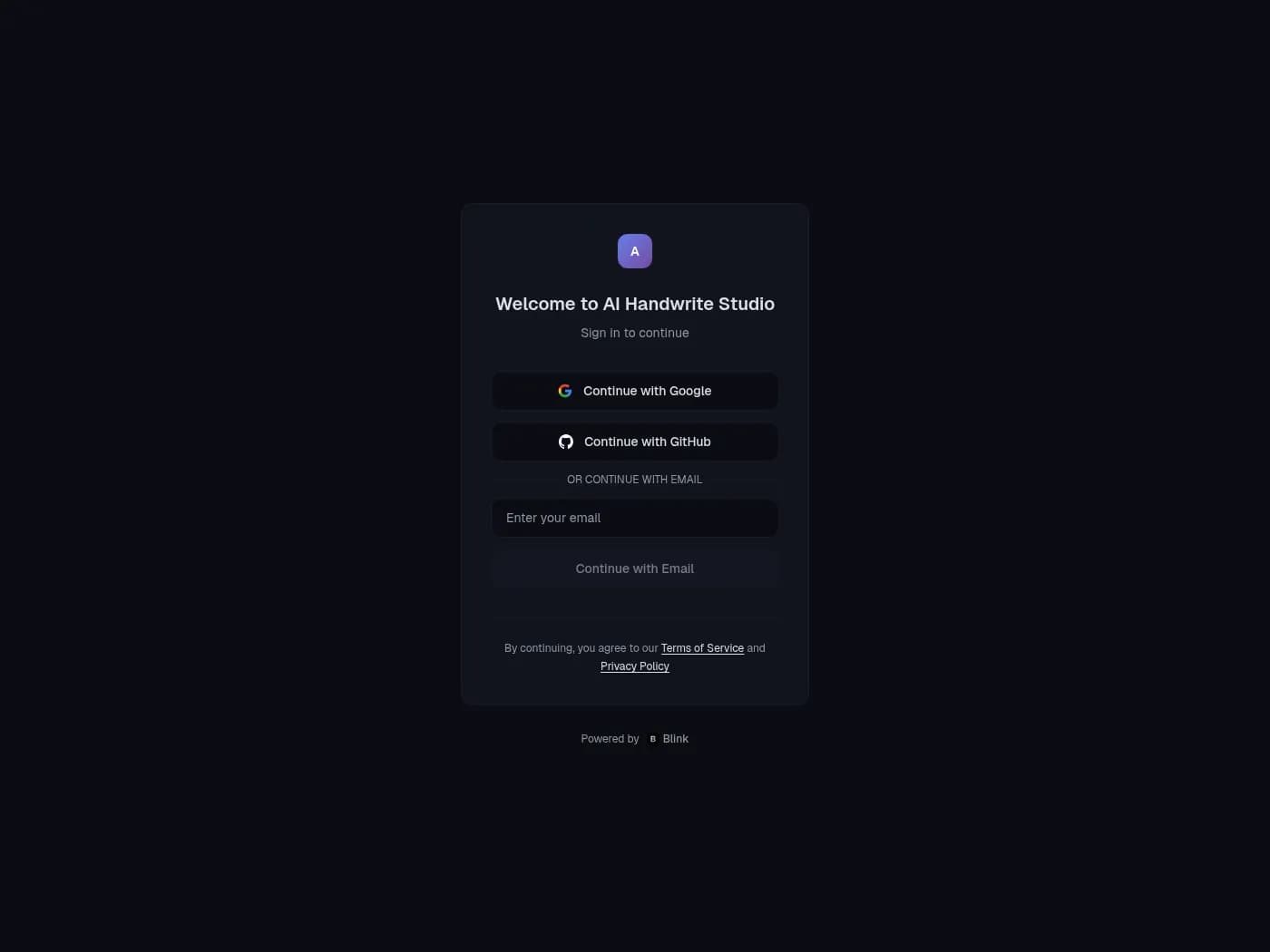 AI Handwrite Studio