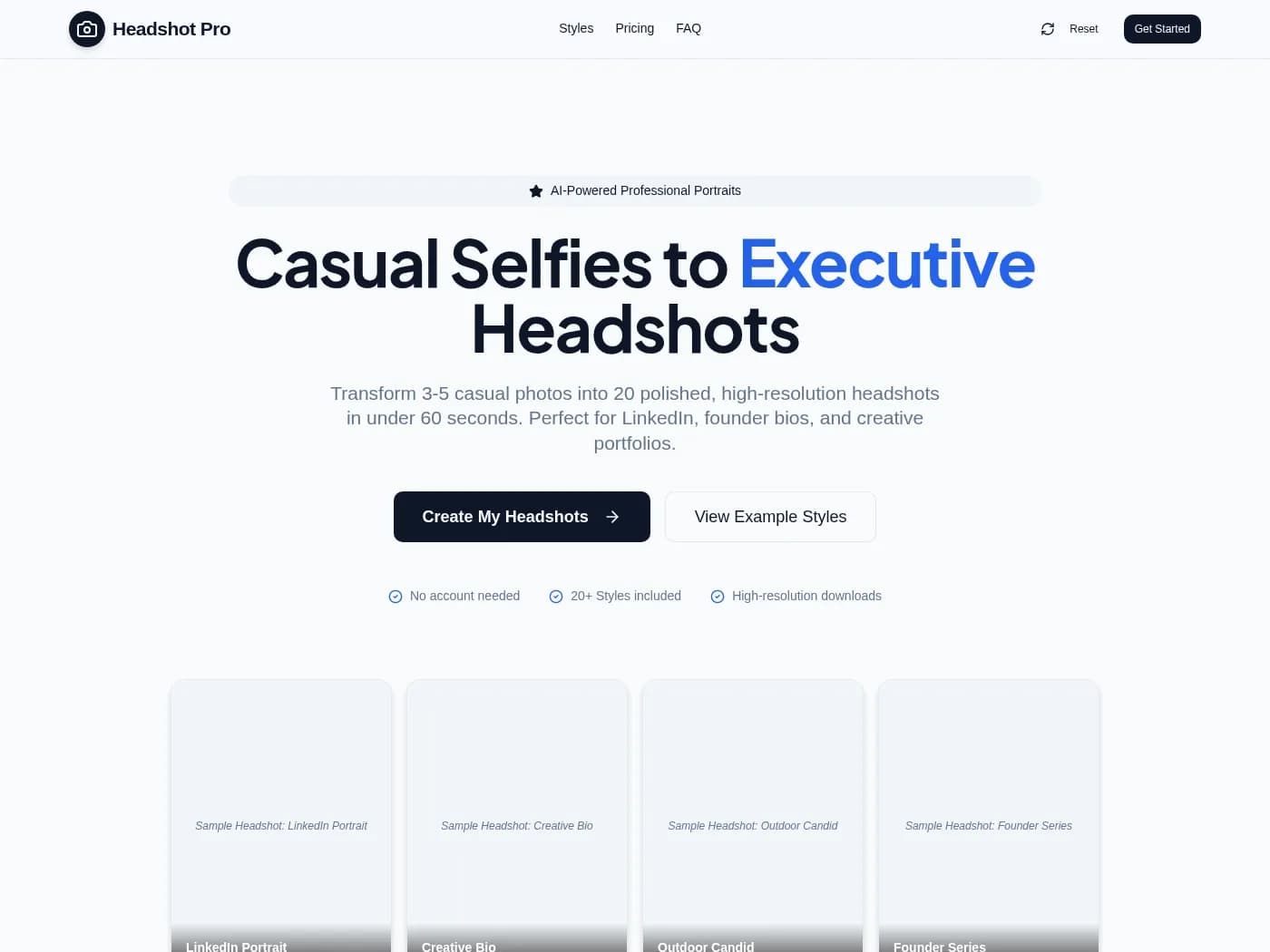 AI Headshot Creator