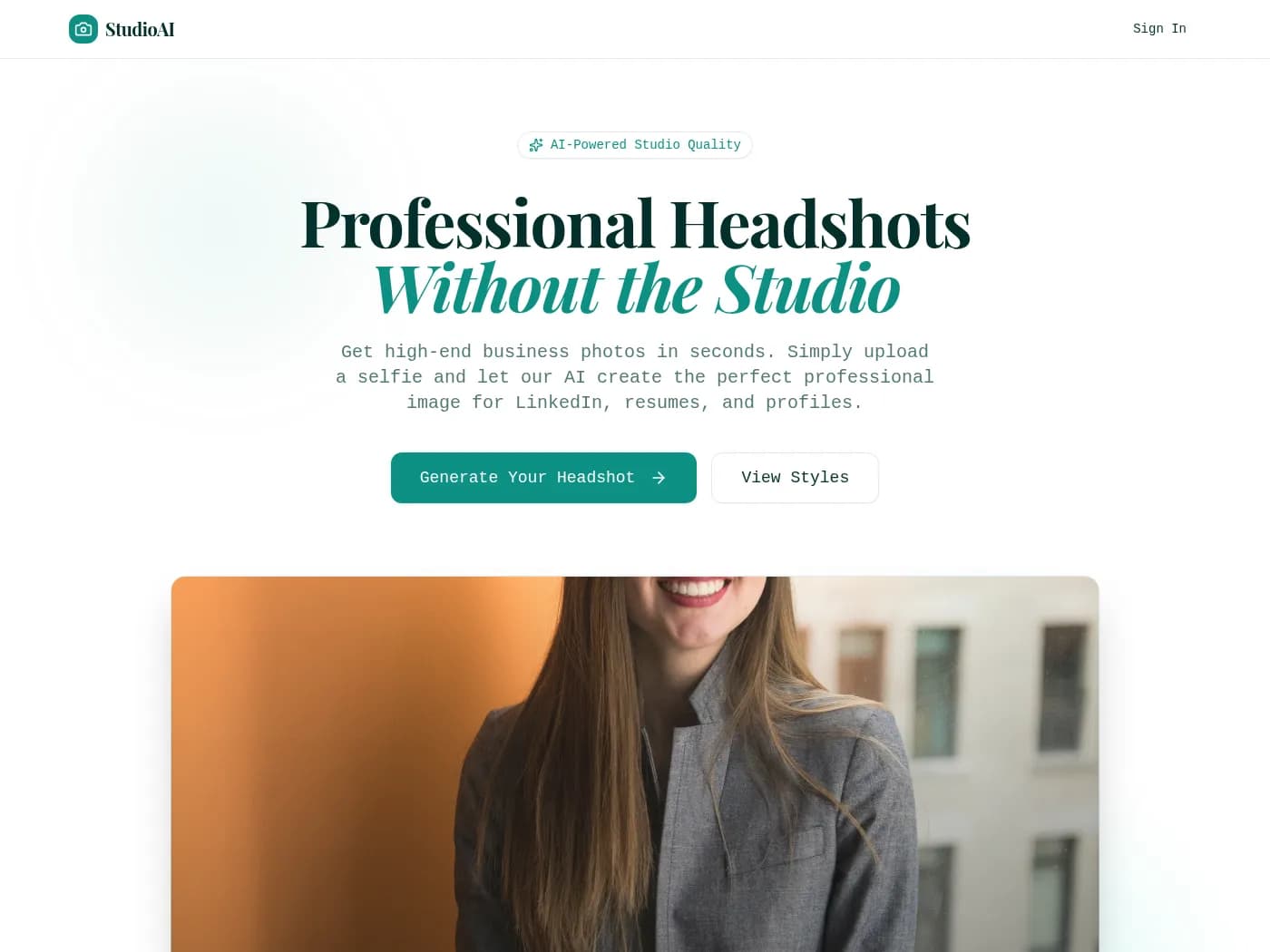 Headshot AI Studio