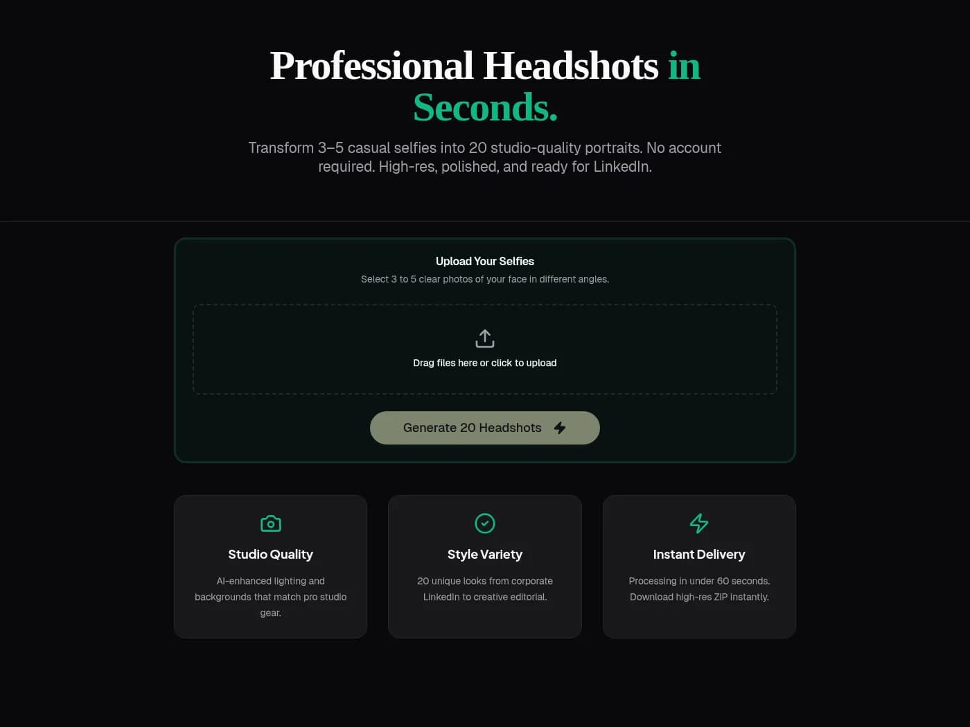 HeadshotGen AI