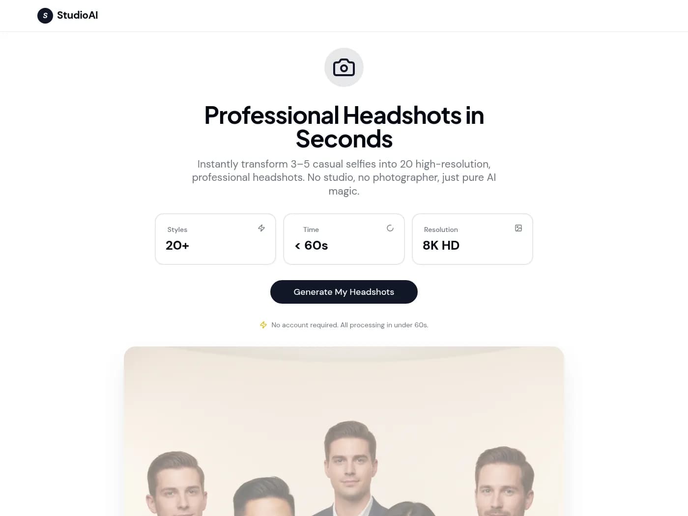 AI Headshot Studio