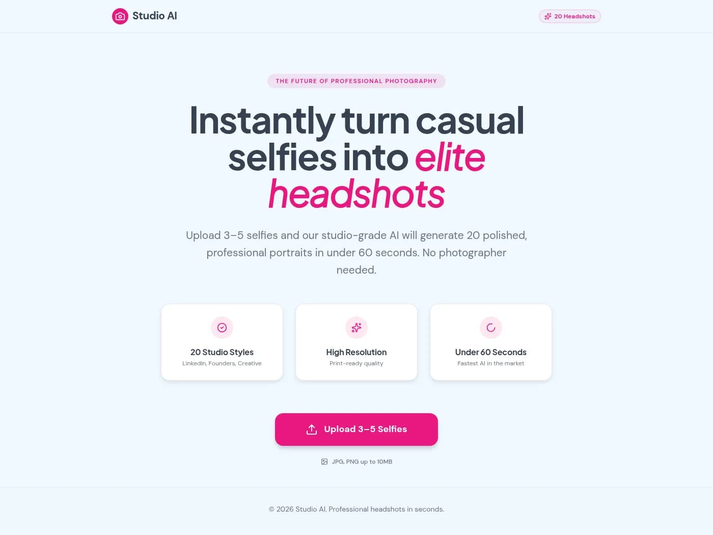 Headshot AI Studio