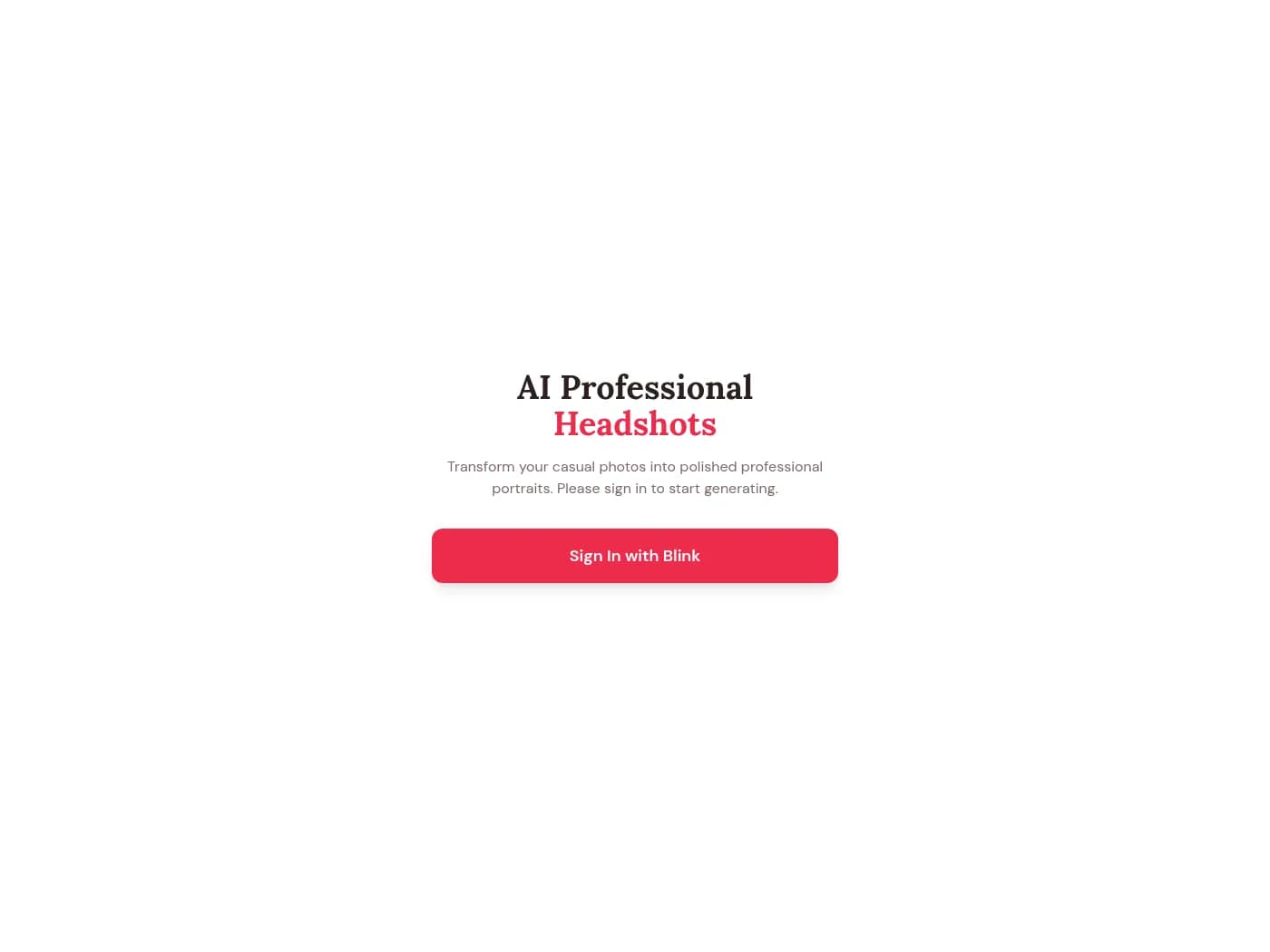 AI Headshot Maker