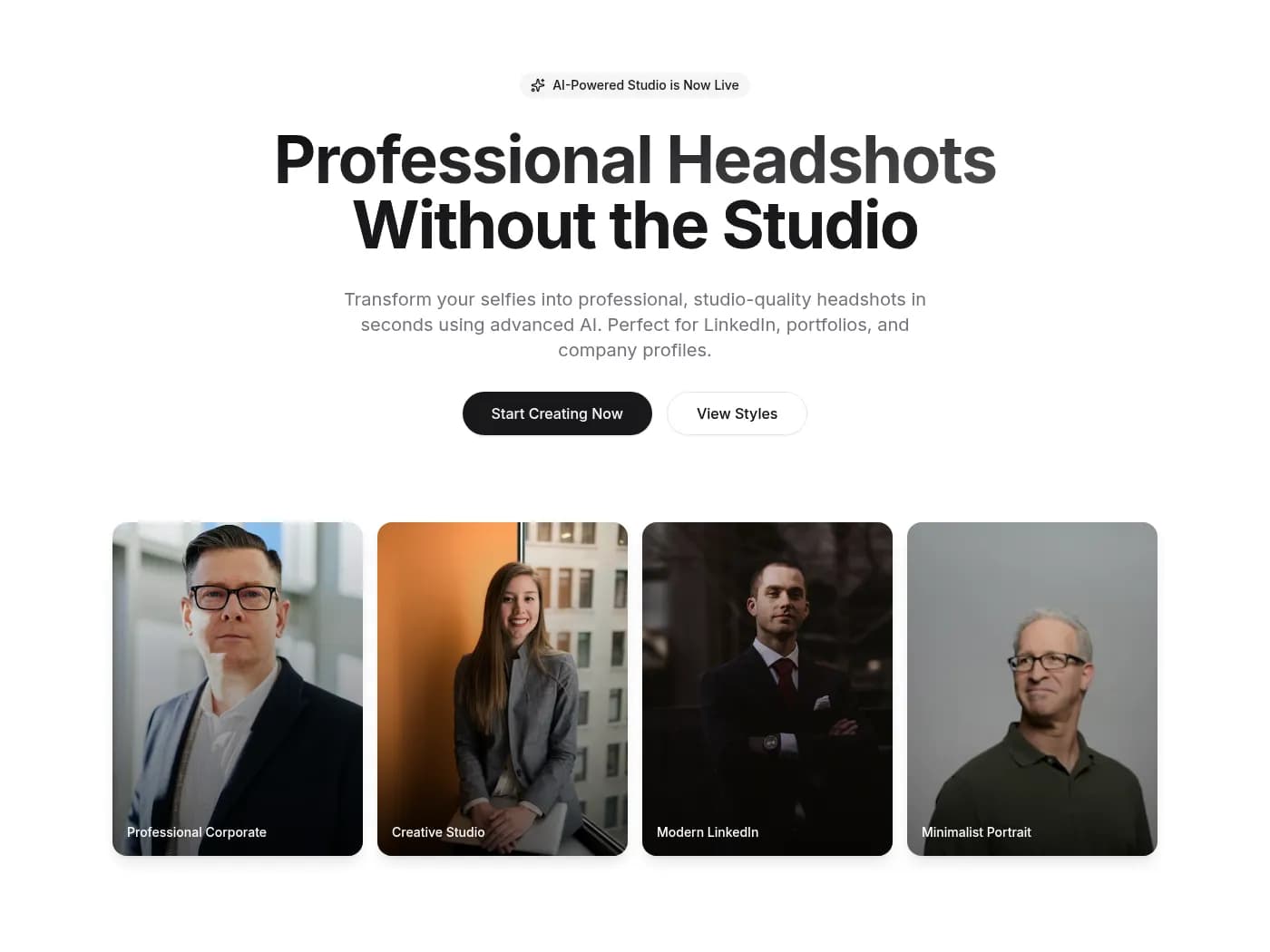 AI Headshot Studio