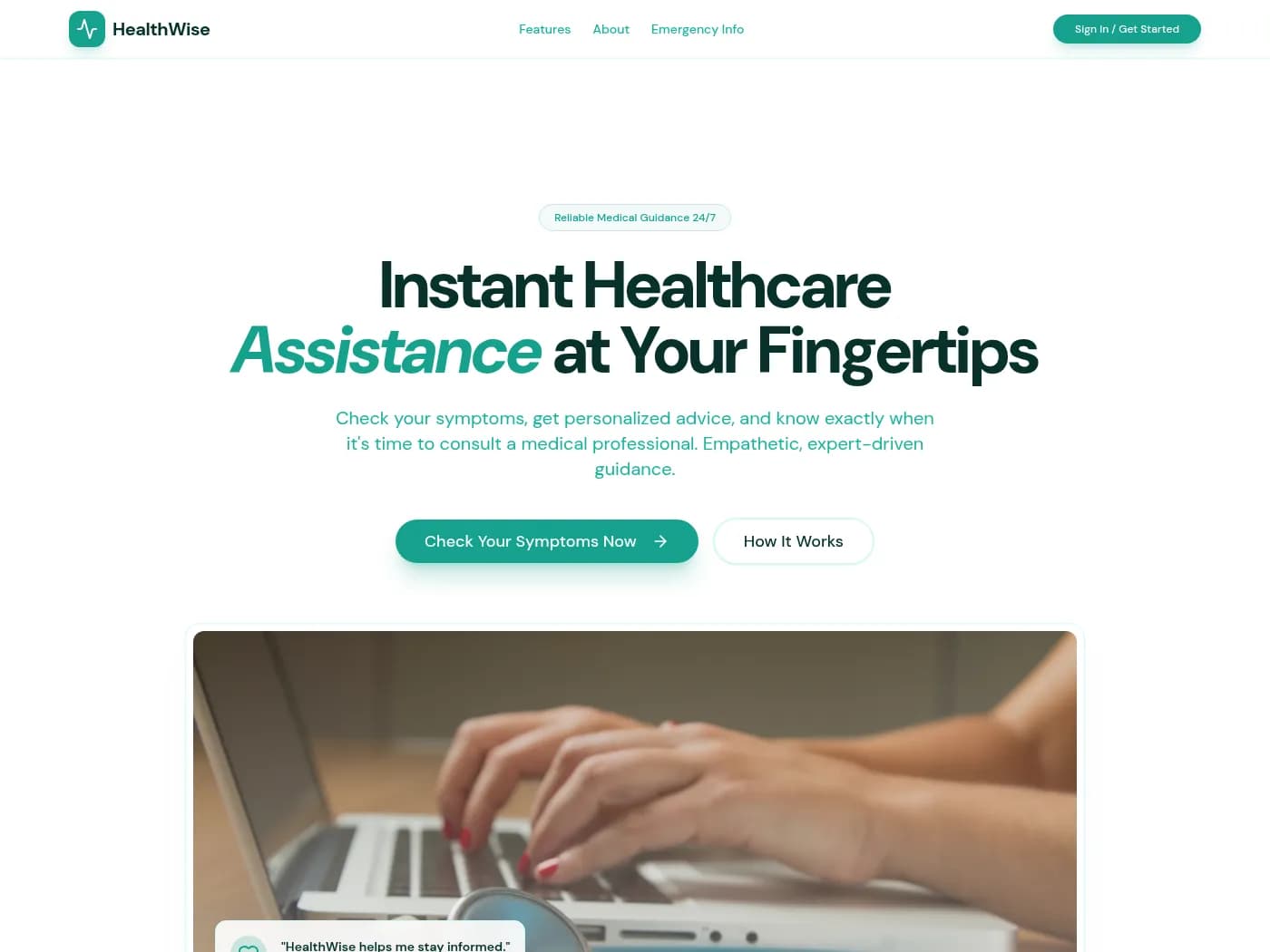 HealthWise Chatbot