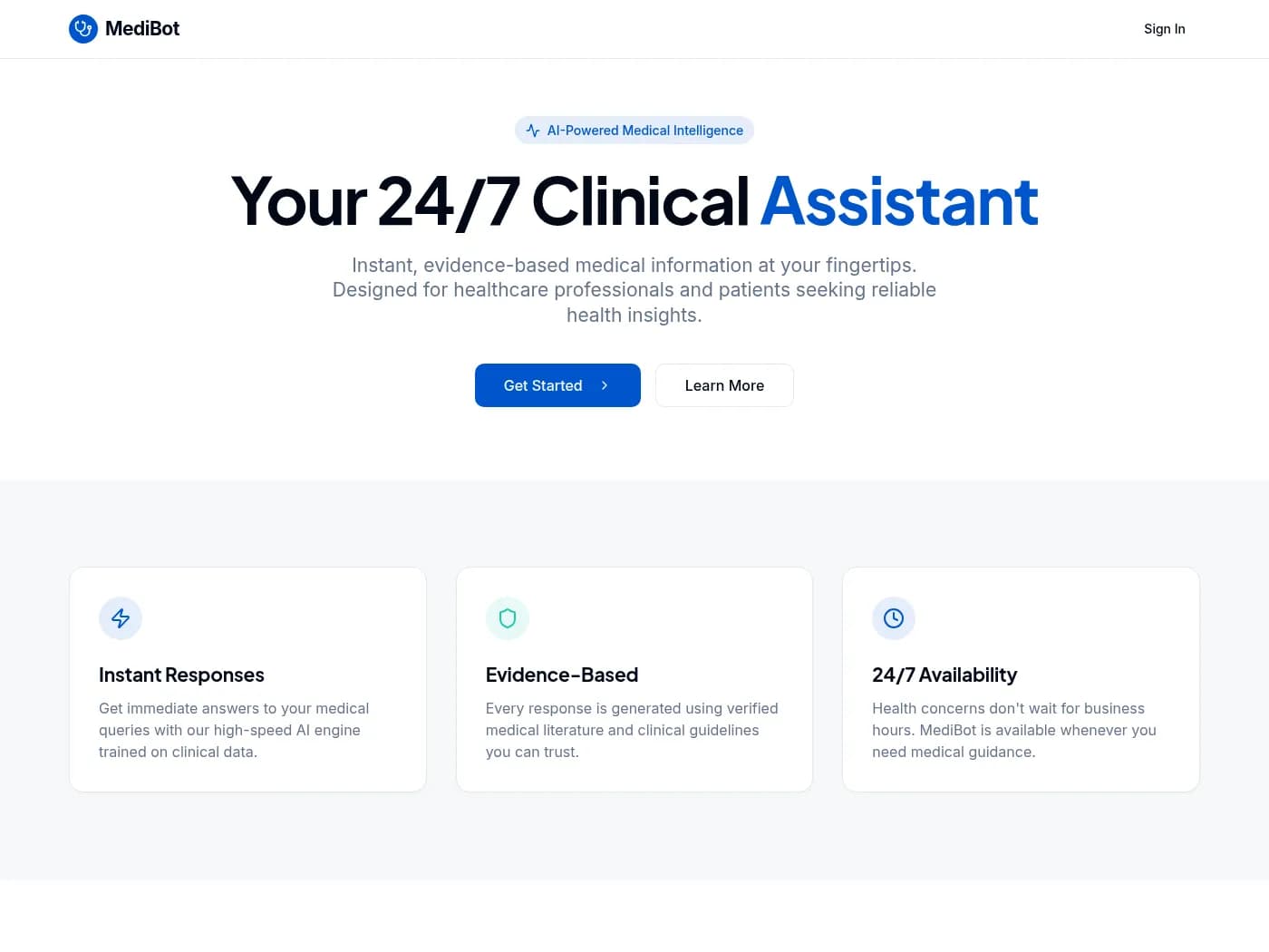 MediBot Assistant