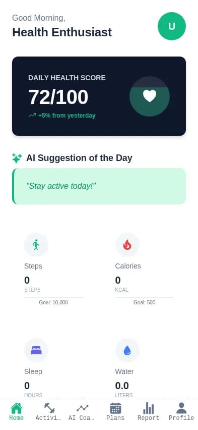 AI Health Coach App