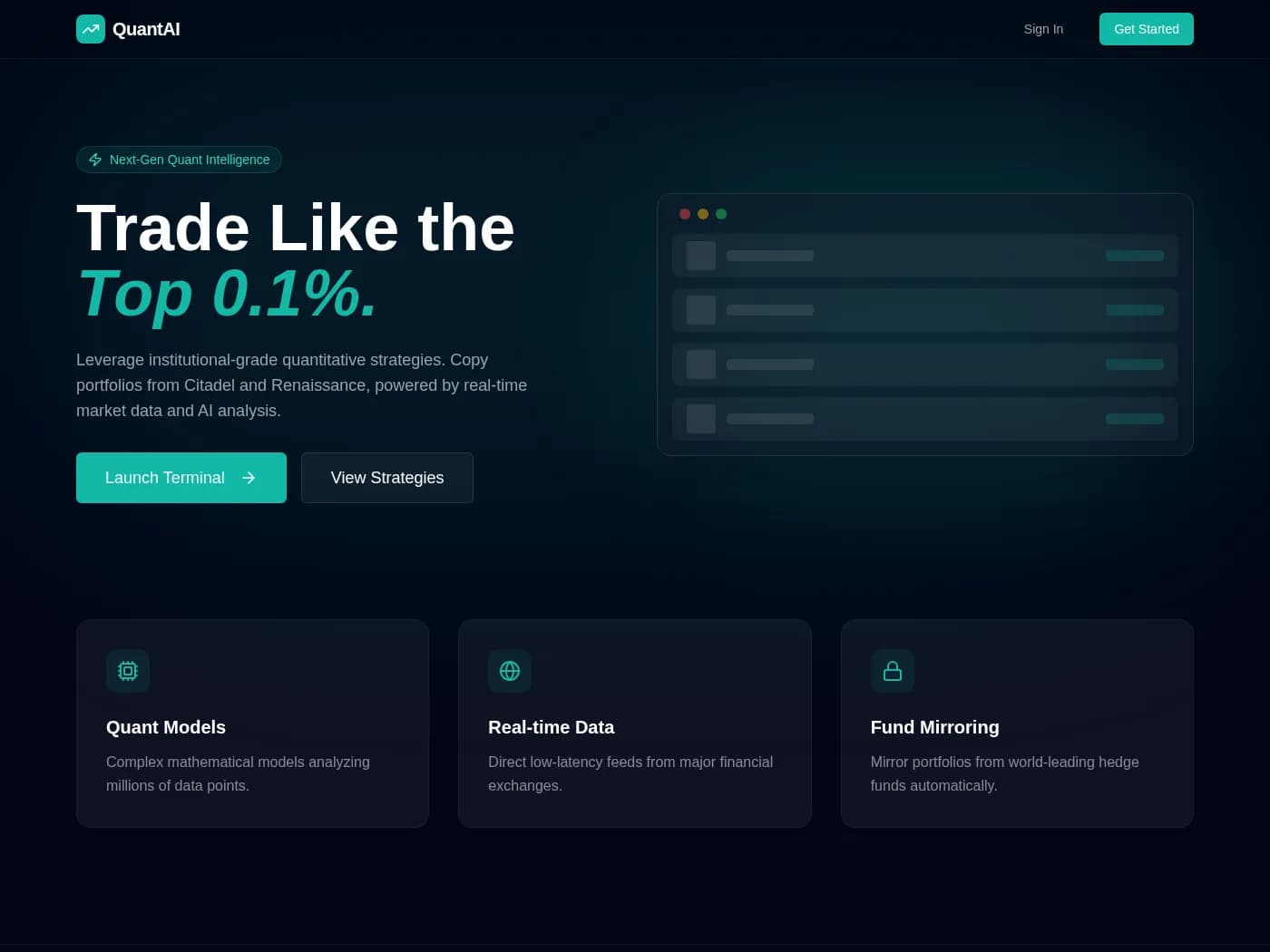 QuantAI Hedge Trader