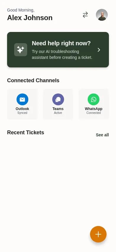 AI IT Helpdesk Hub