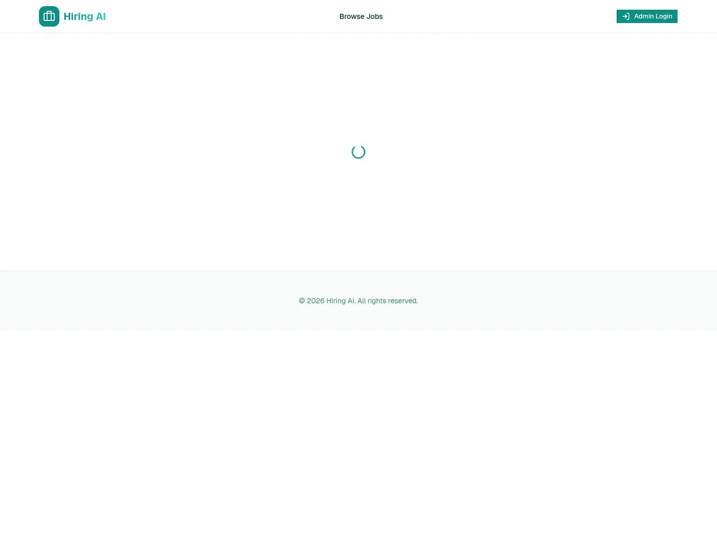 AI Hiring Leaderboard