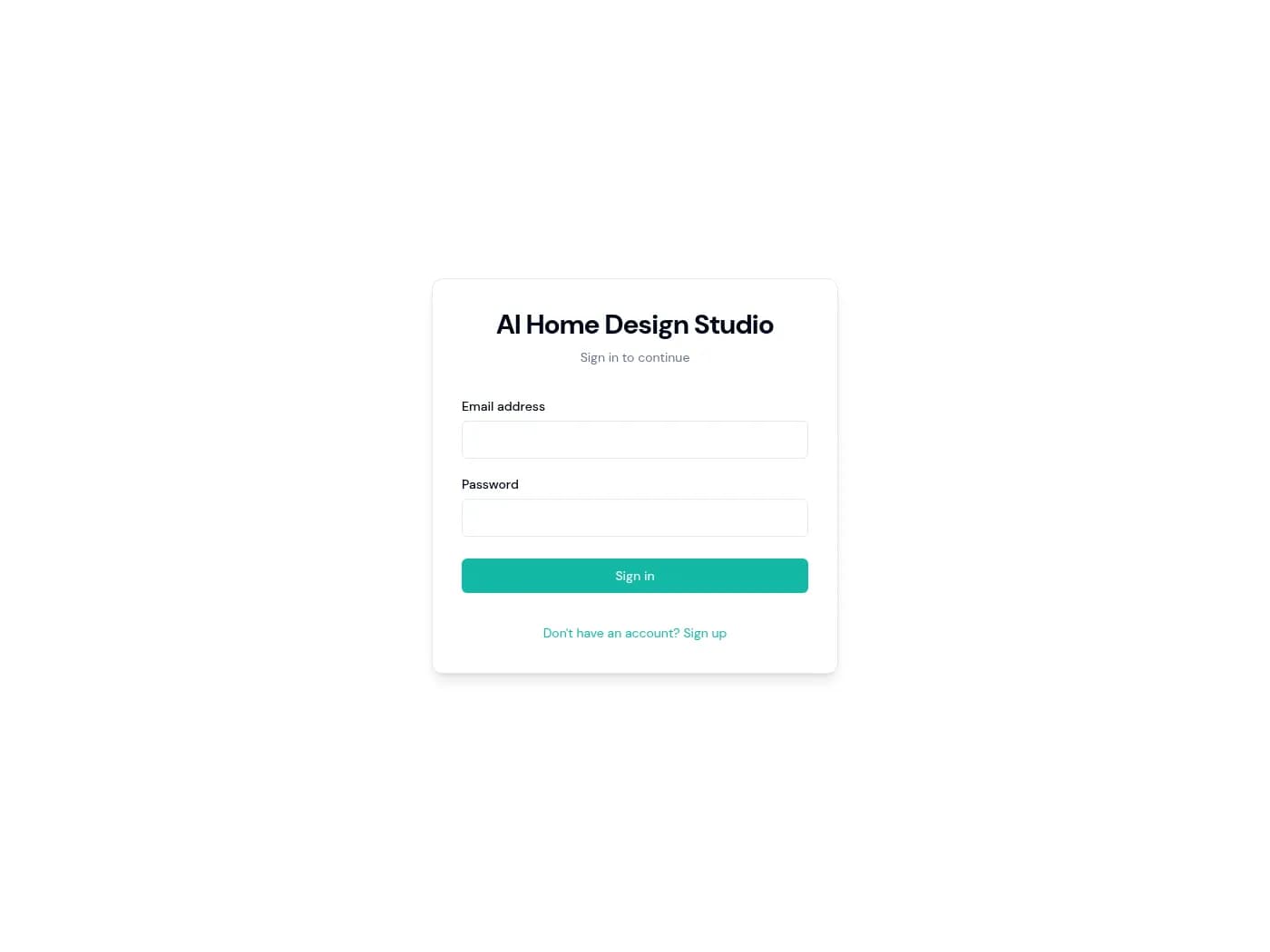 AI Home Design Studio