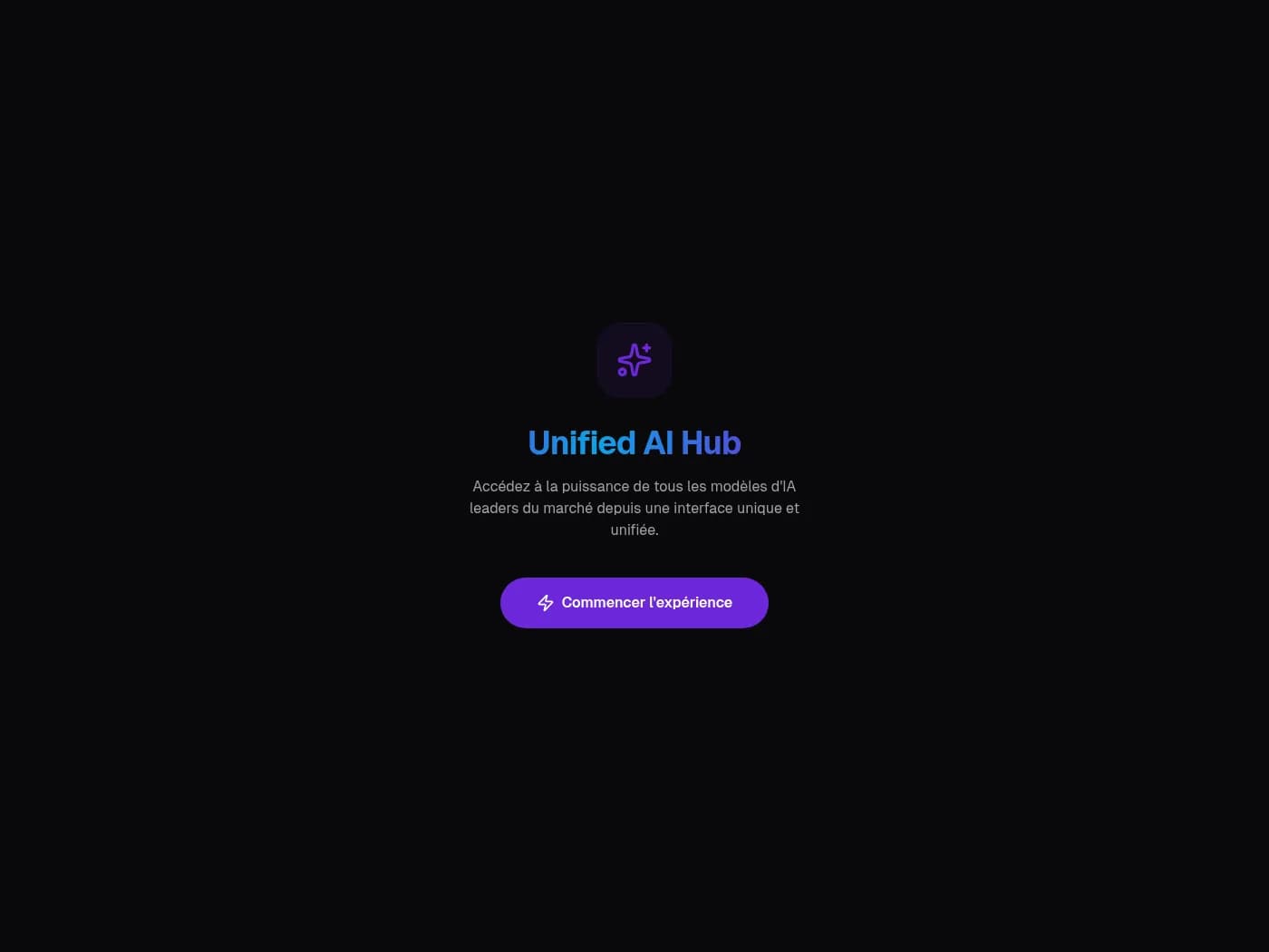 Unified AI Hub