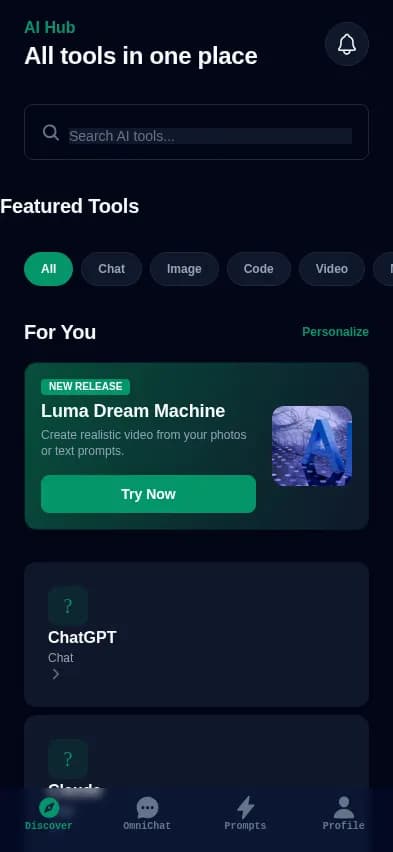 AI All-in-One Hub