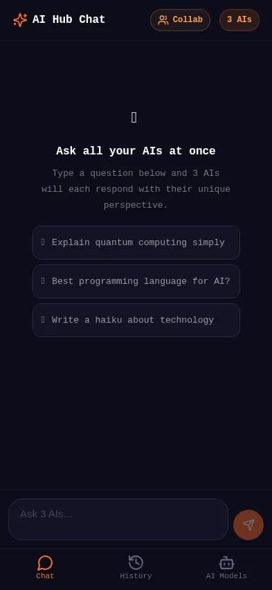 AI Hub Chat