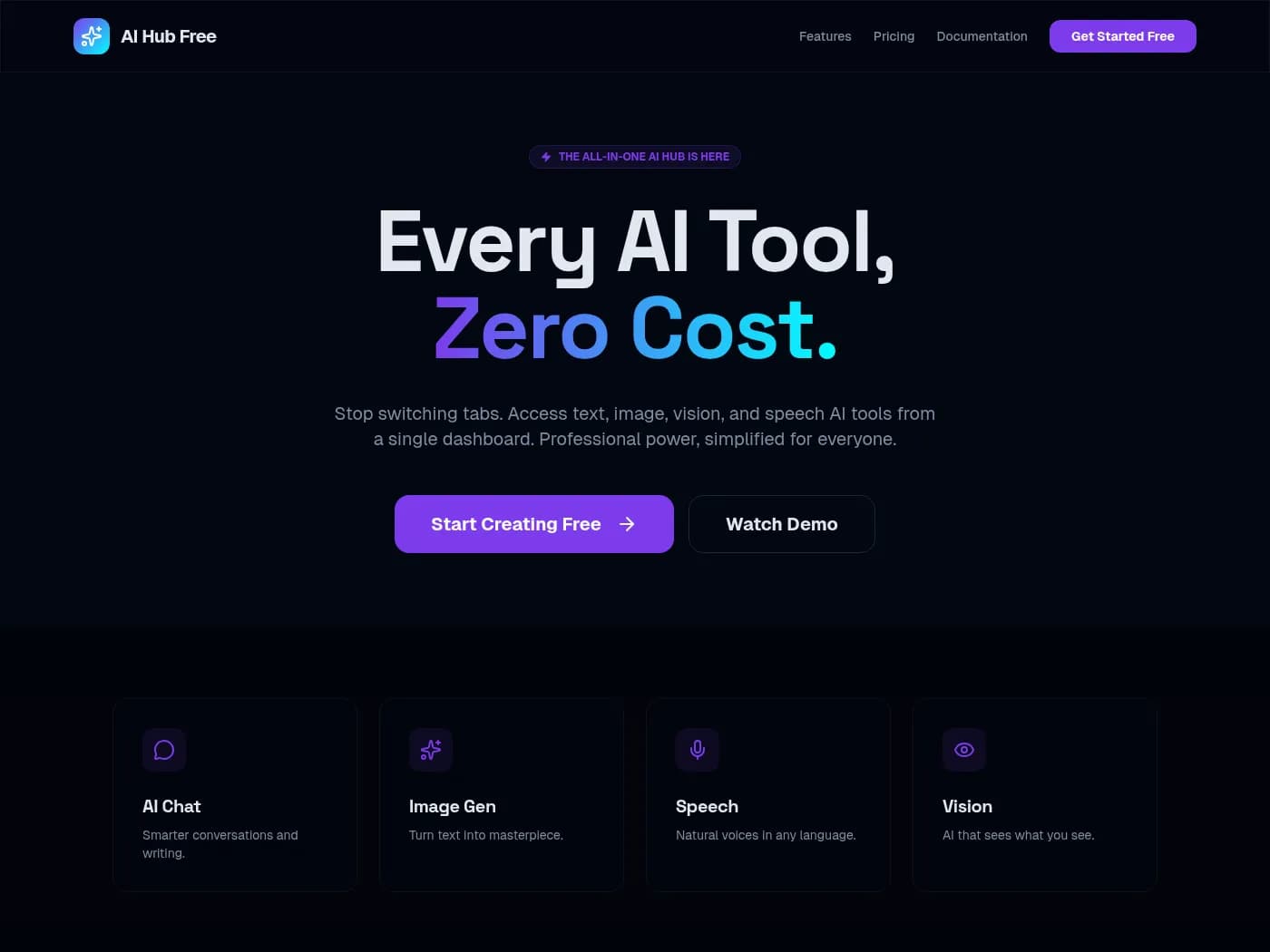 AI Hub Free