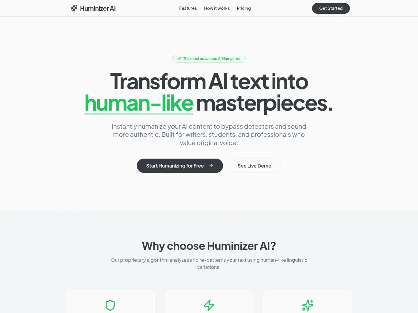 Huminizer AI
