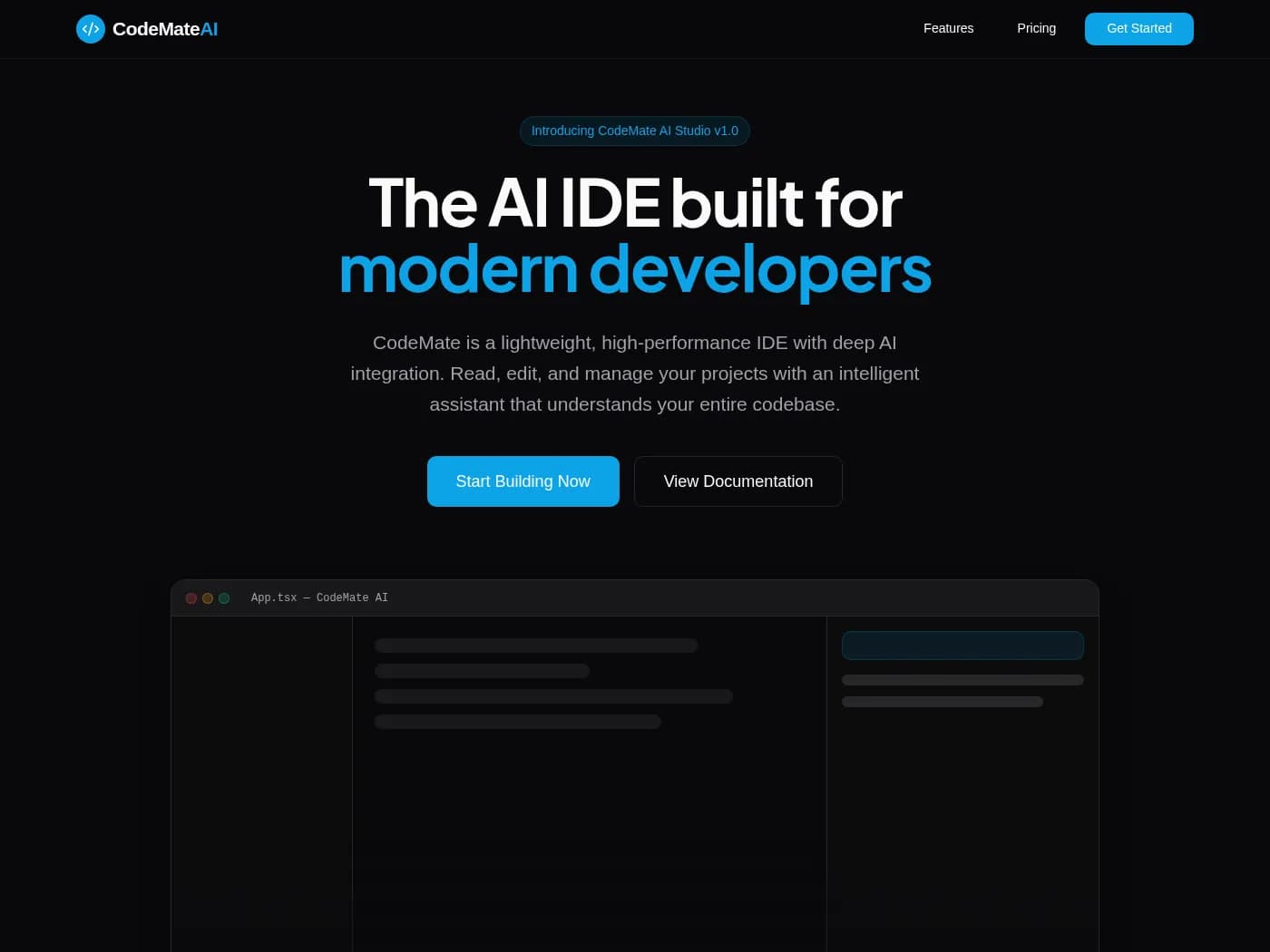 CodeMate AI Studio