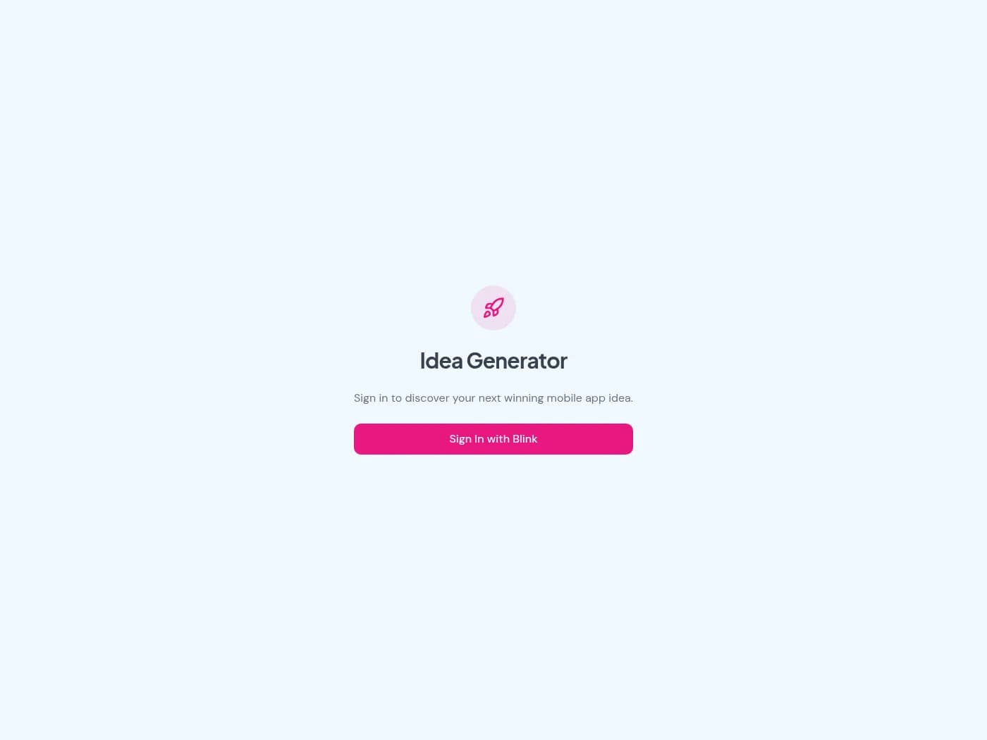 NicheApp Ideas Generator