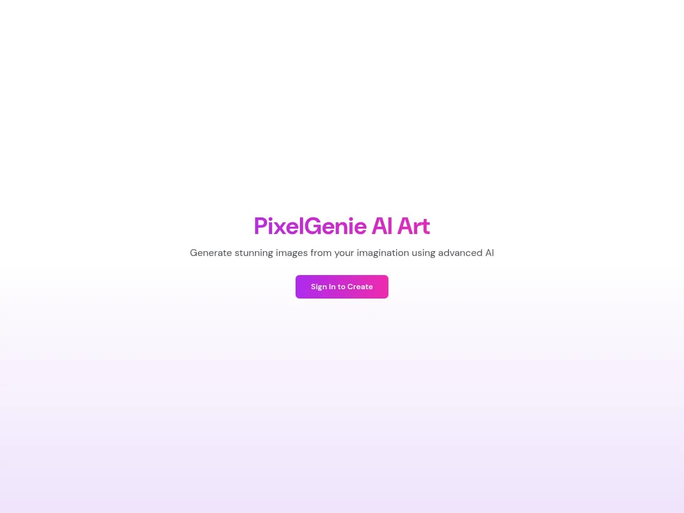 PixelGenie AI Art
