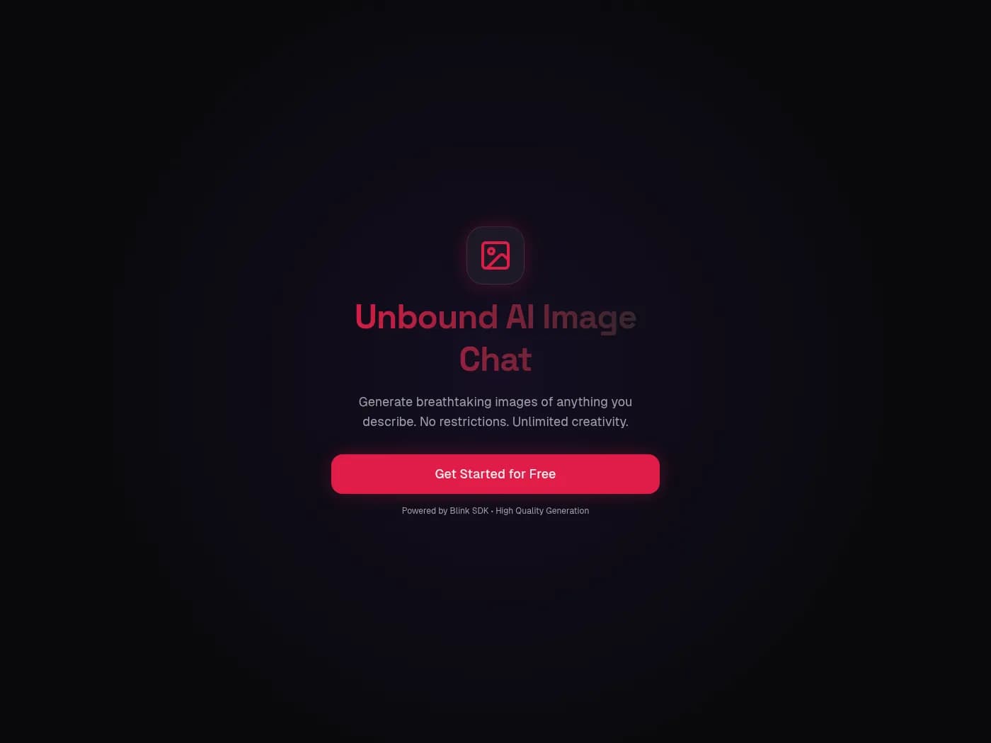 Unbound AI Image Chat