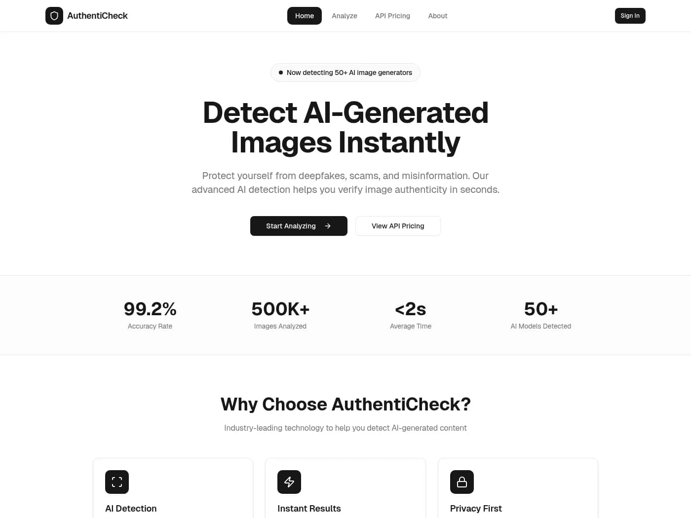AI Image Authenticator