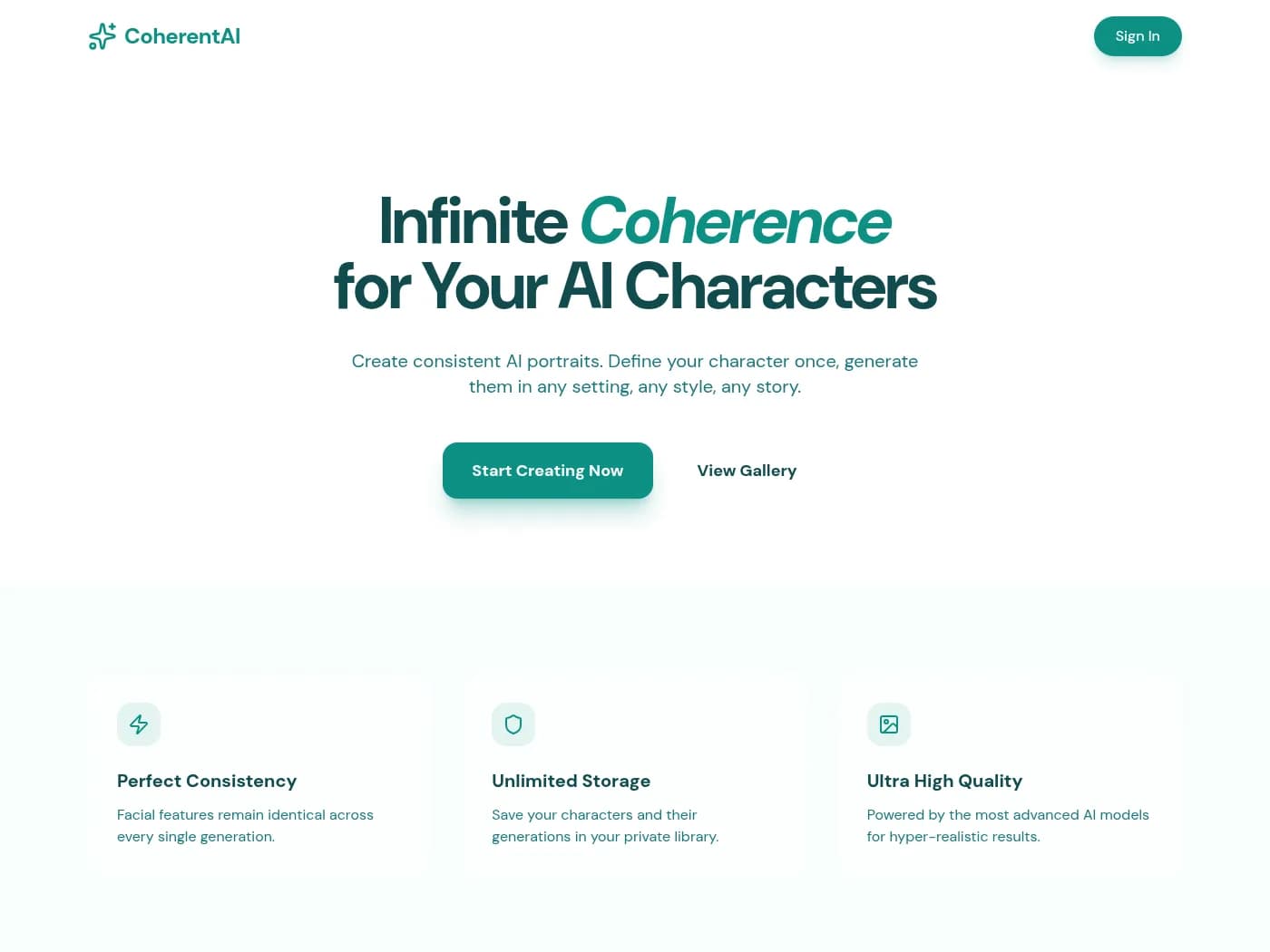 Infinite Character AI Images