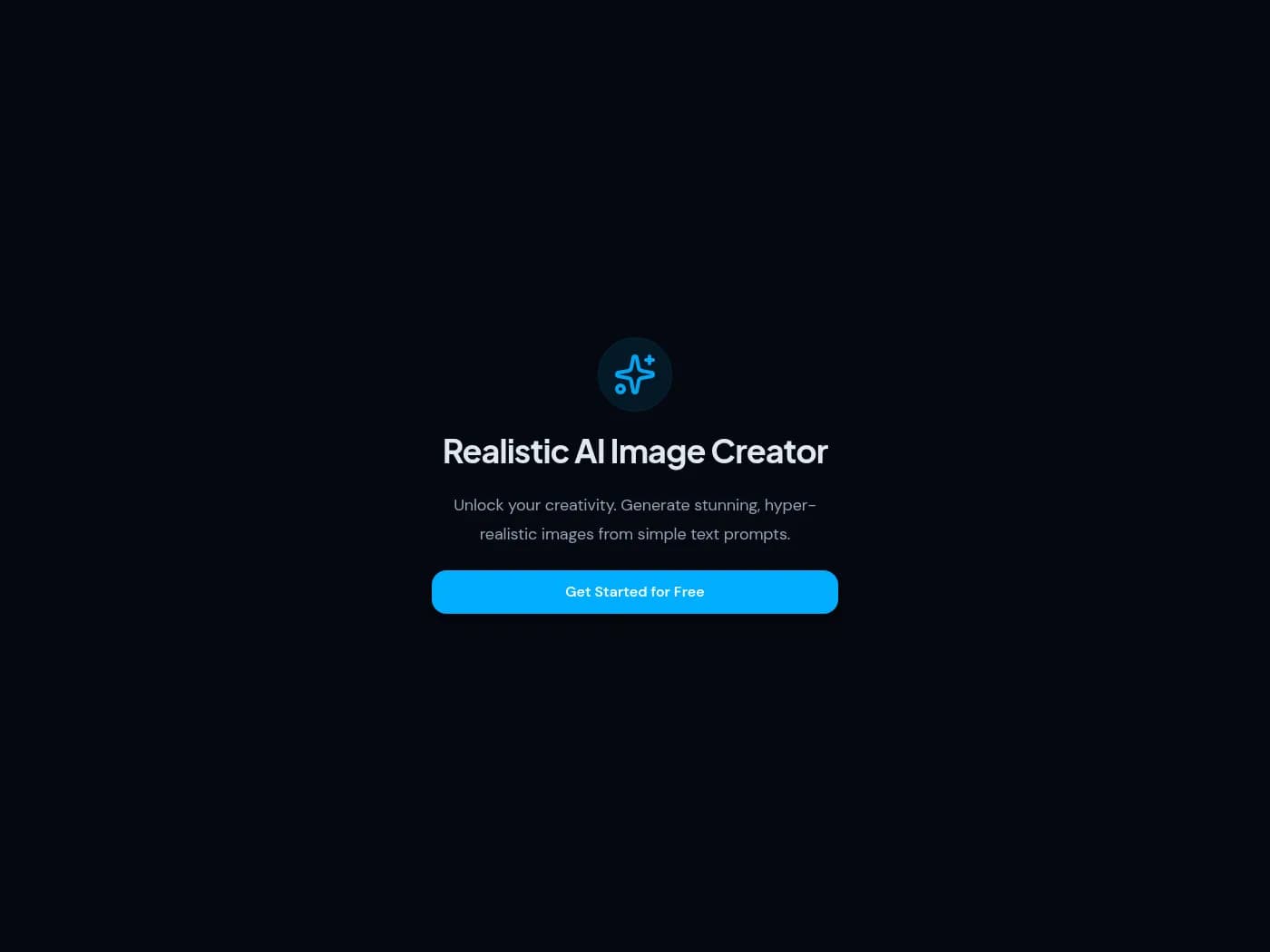 Realistic AI Image Creator
