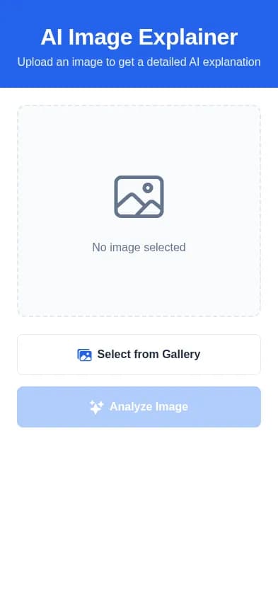 AI Image Explainer