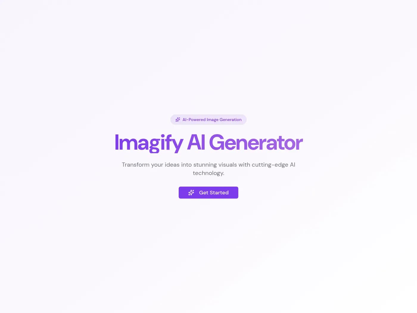 Imagify AI Generator