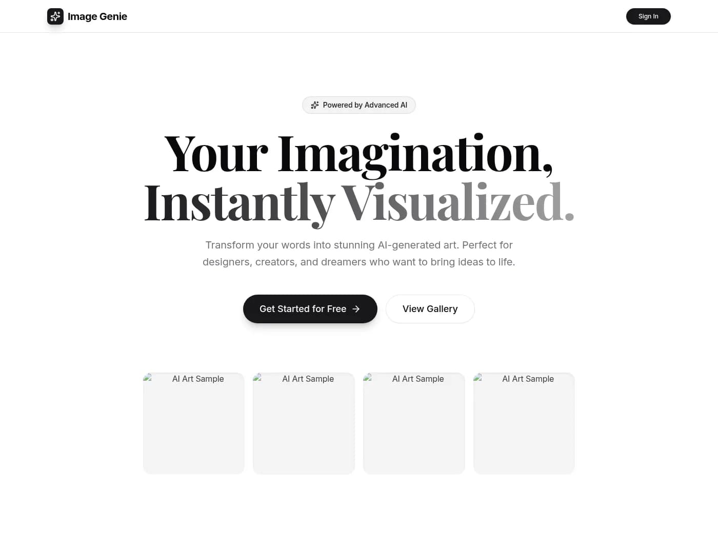 AI Image Genie