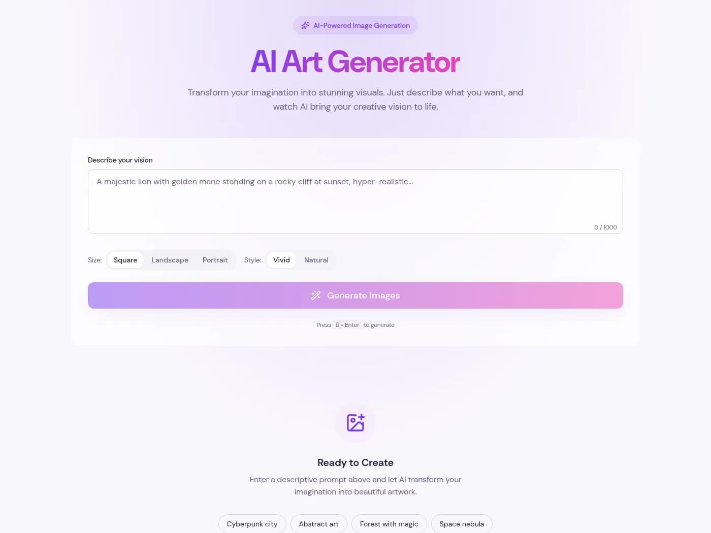 AI Art Generator