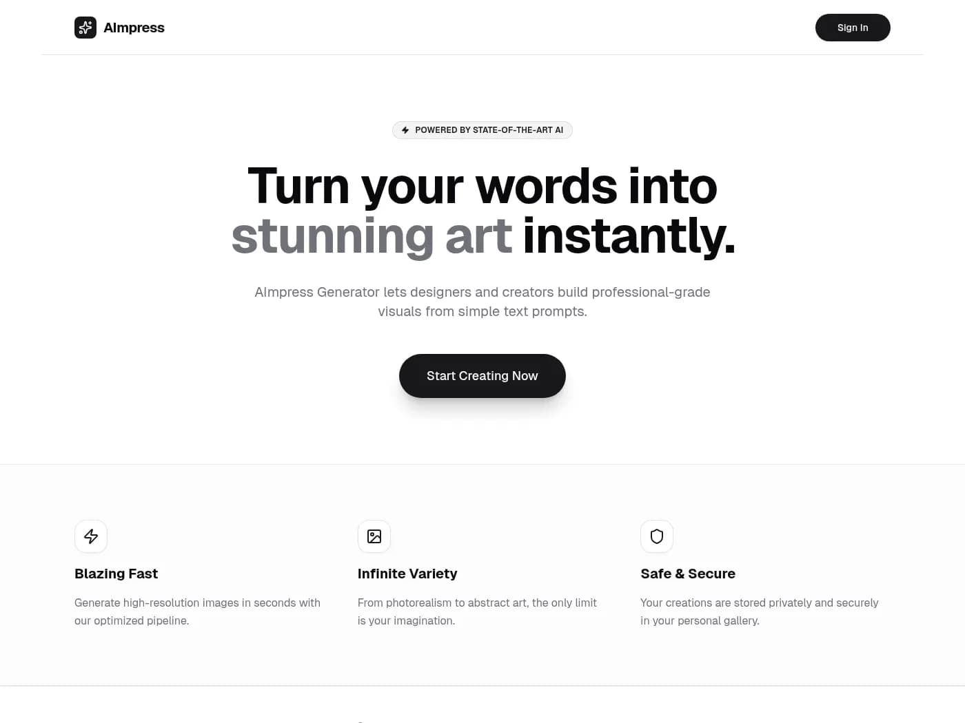 AImpress Generator