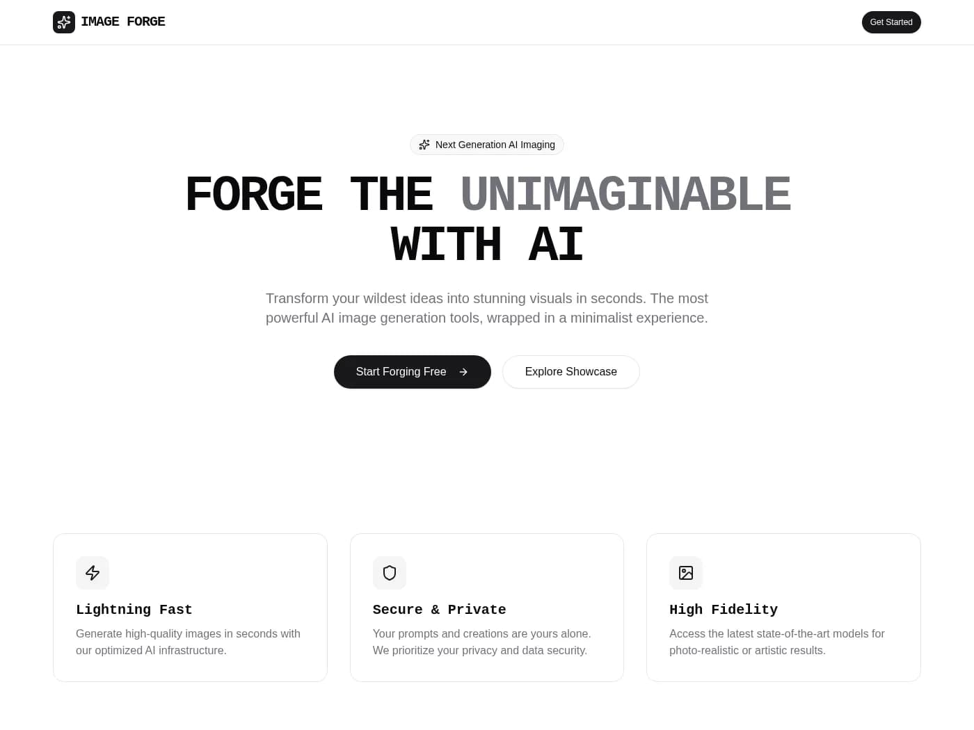AI Image Forge