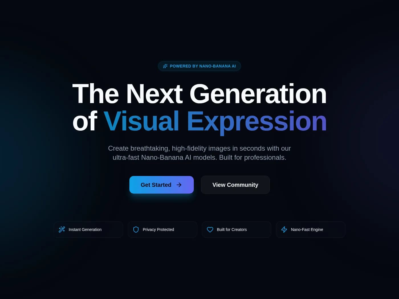 NanoVision AI Generator