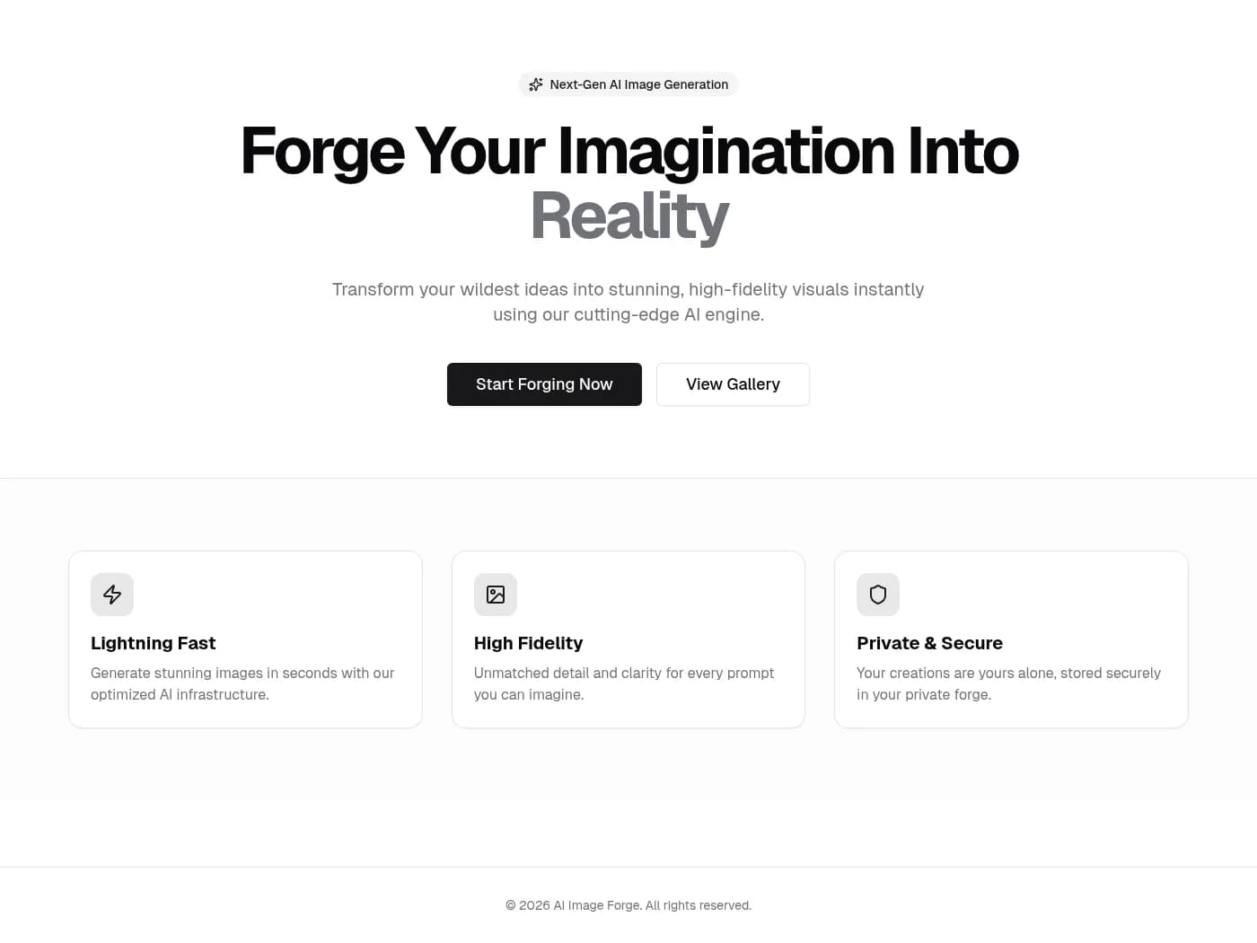 AI Image Forge